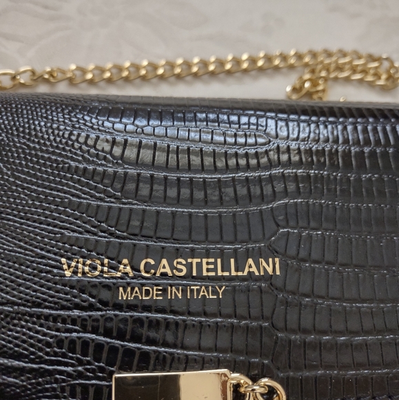 Viola Castellani | Bags | New Viola Castellani Luxury Italian Leather ...